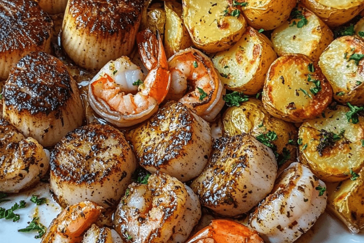 Easy Surf & Turf Feast: A Complete Seafood Dinner