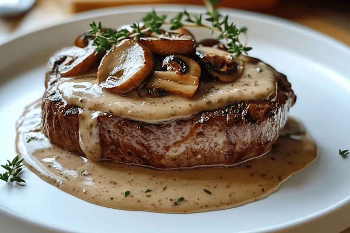 Filet Mignon with Creamy Mushroom Sauce | Recipe Guide