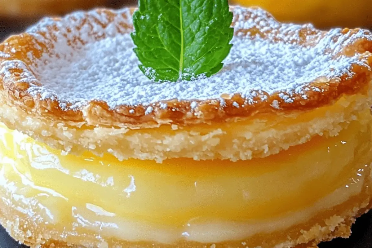 Baby Lemon Impossible Pies