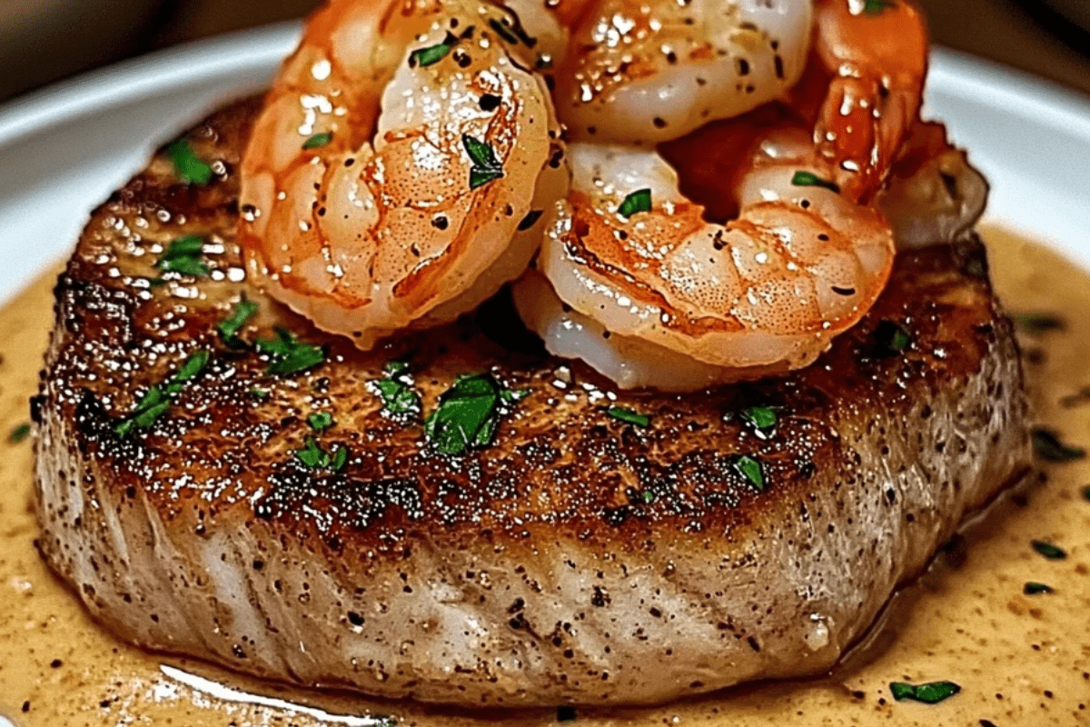 Surf and Turf Filet with Garlic Cream Shrimp: 5 Irresistible Reasons ...