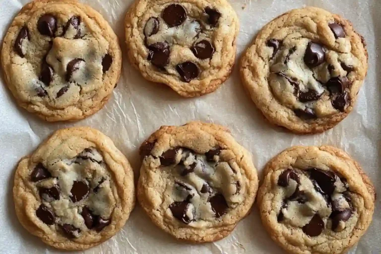 Chunky Chocolate Chip Cookies are an easy baking delight!