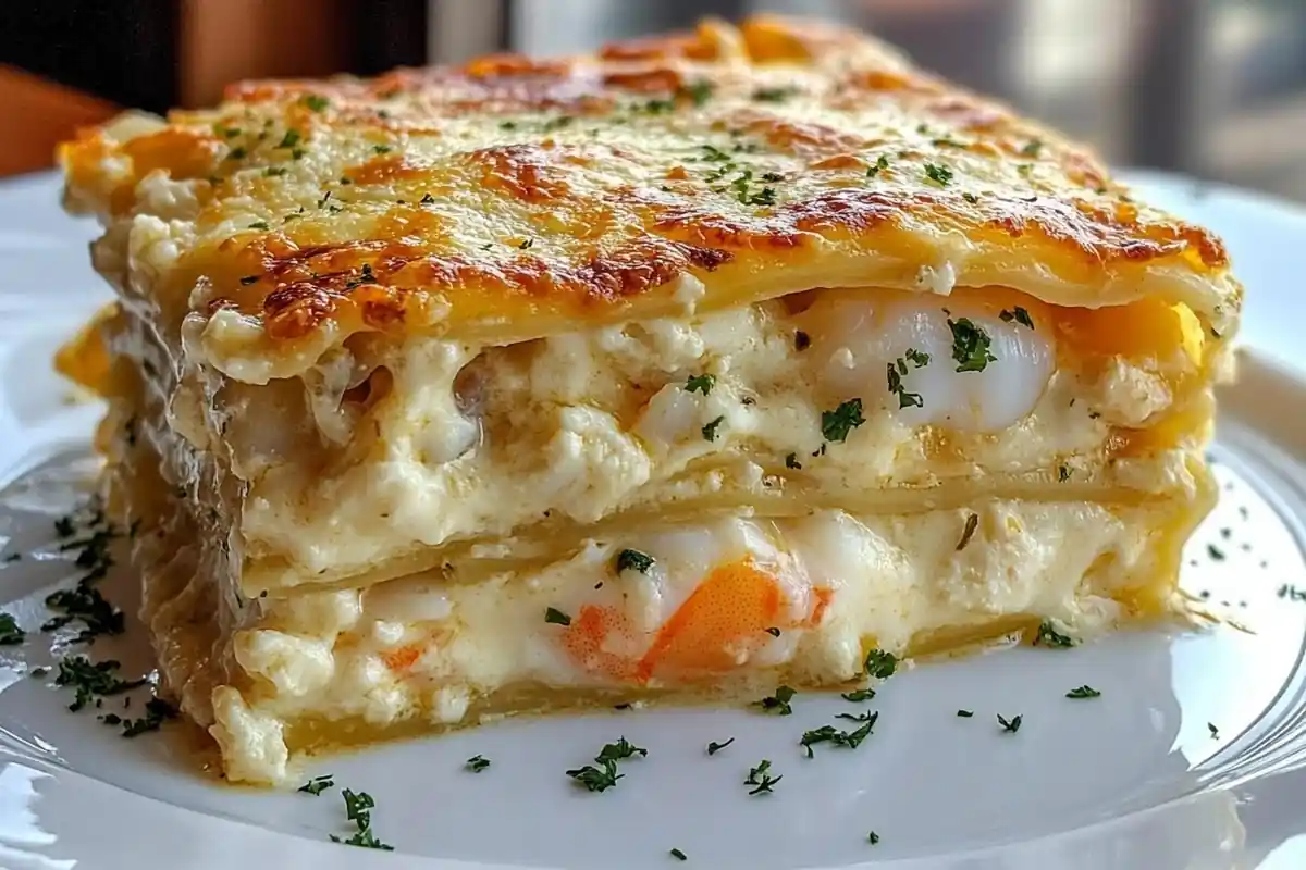 Creamy Seafood Lasagna Recipe You'll Love Making