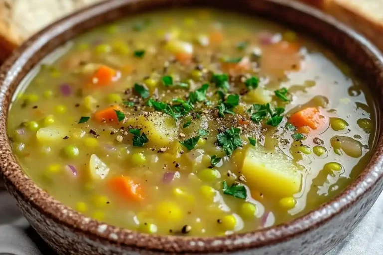 Hearty Split Pea Soup: Discover Comfort in Every Bowl!