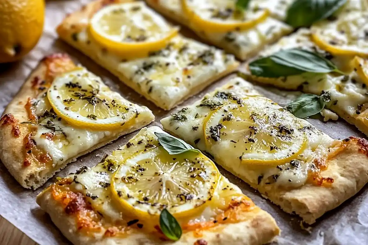 Lemon Basil Flatbread: Try This Easy Flavor Bomb!