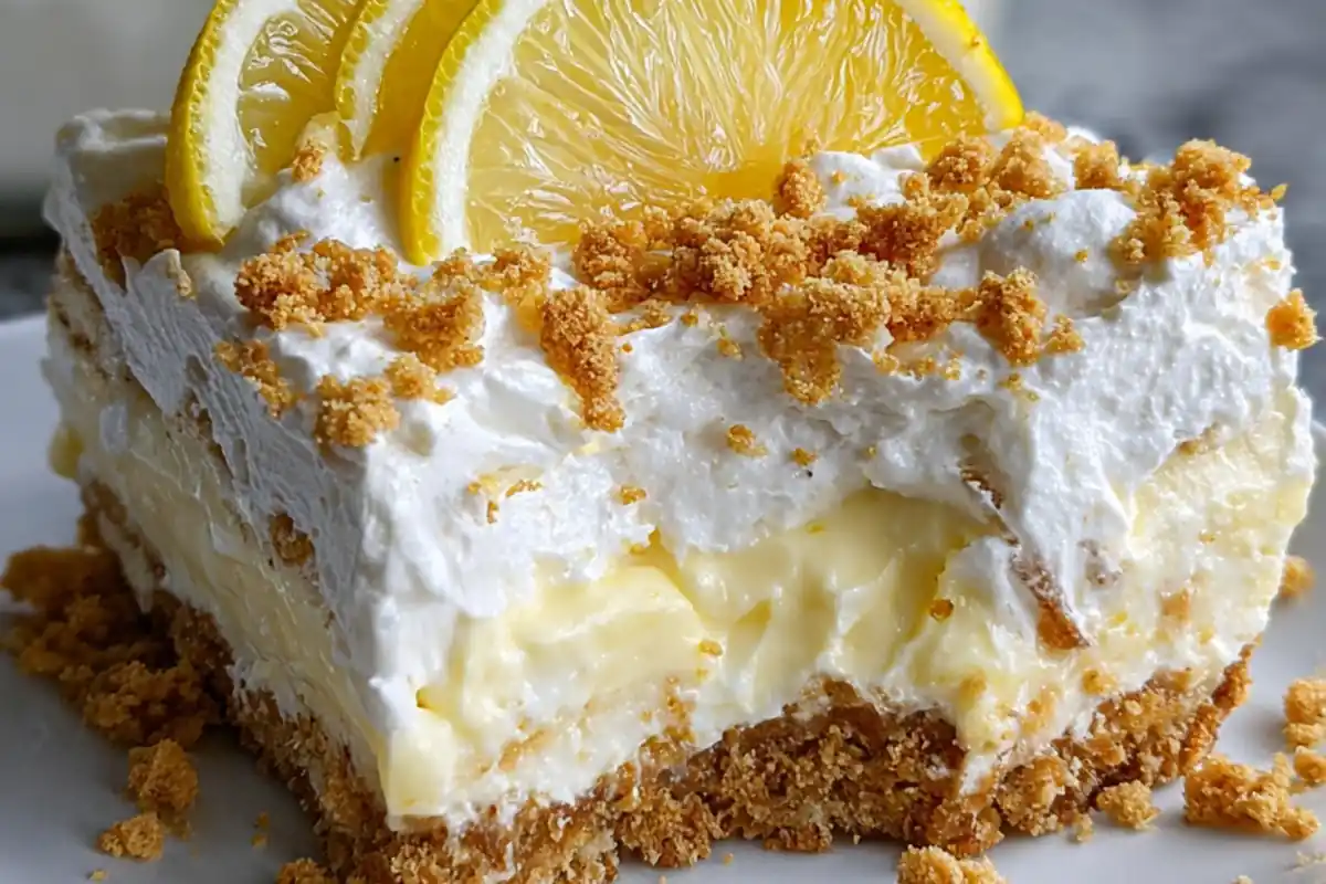 NO-BAKE LEMON OREO ICEBOX CAKE You'll Crave Again
