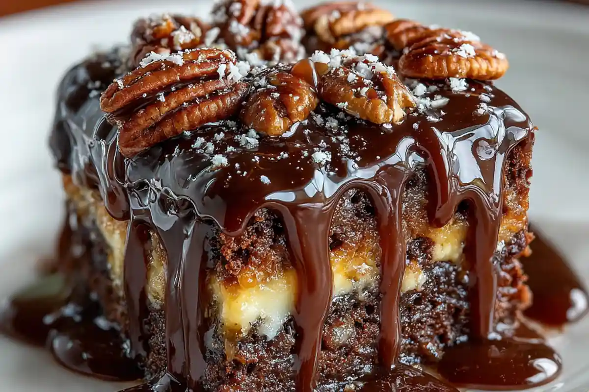 Wickedly Addictive Pecan Caramel Chocolate Explosion Recipe