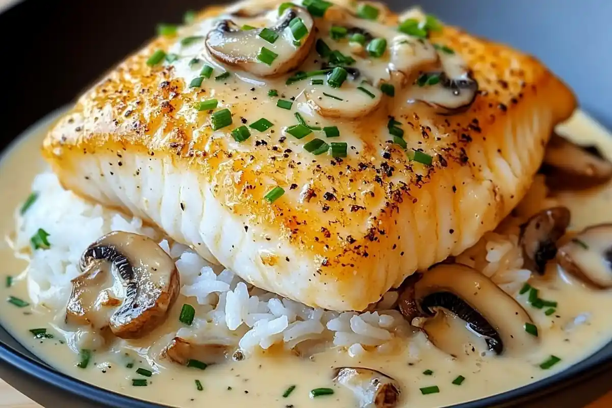Creamy Garlic Butter Cod: A Cozy Dinner Delight!