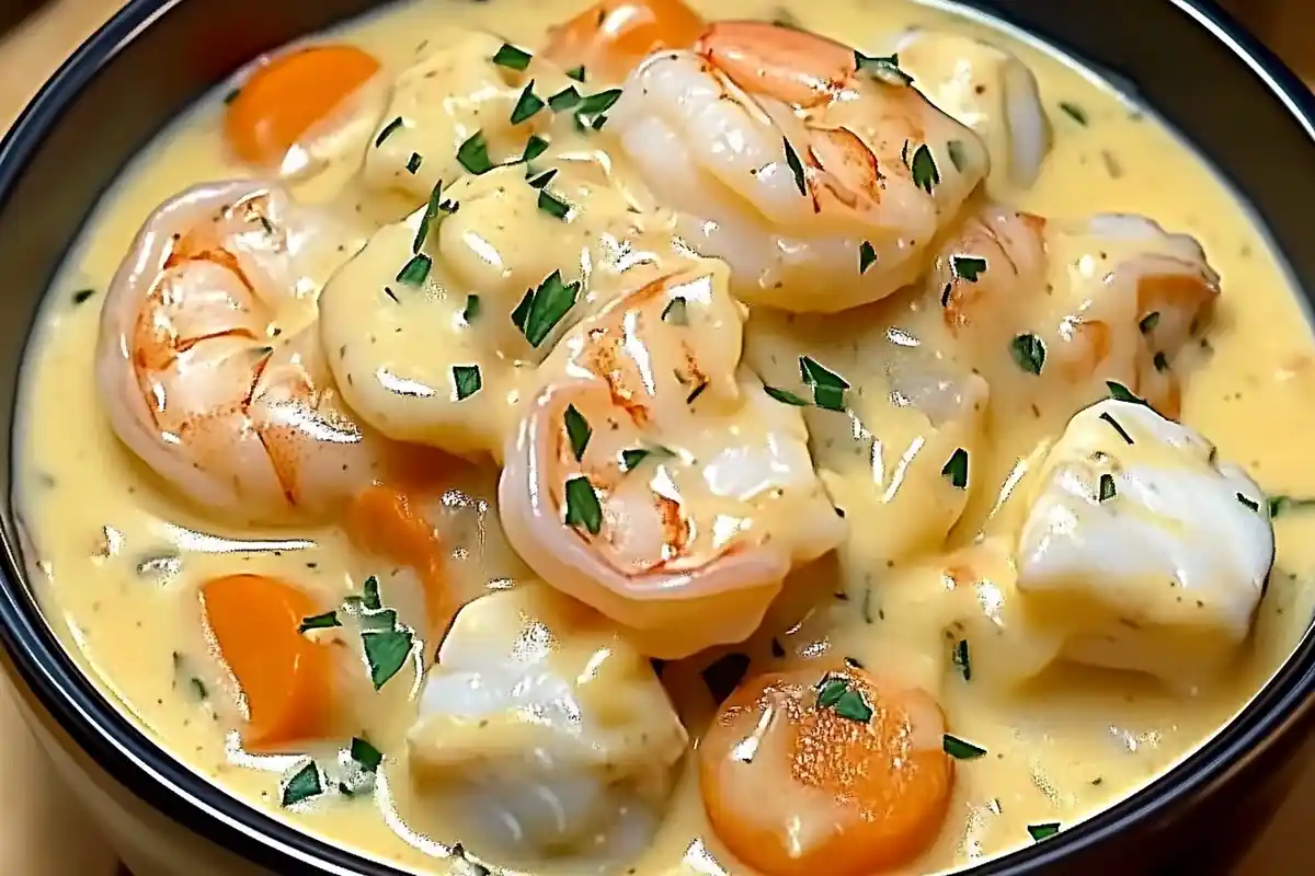Creamy Garlic Seafood Sauce Recipe - Quick, Easy, & Delicious!