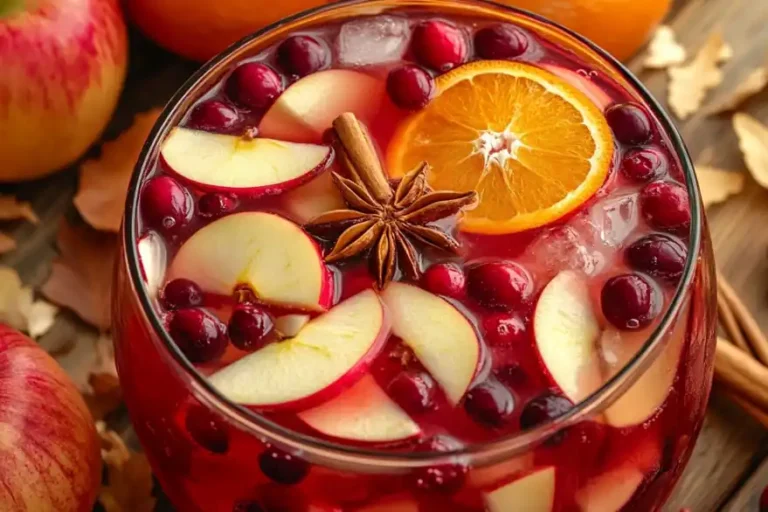 Fall Harvest Punch Delight: Sip into Autumn Bliss!