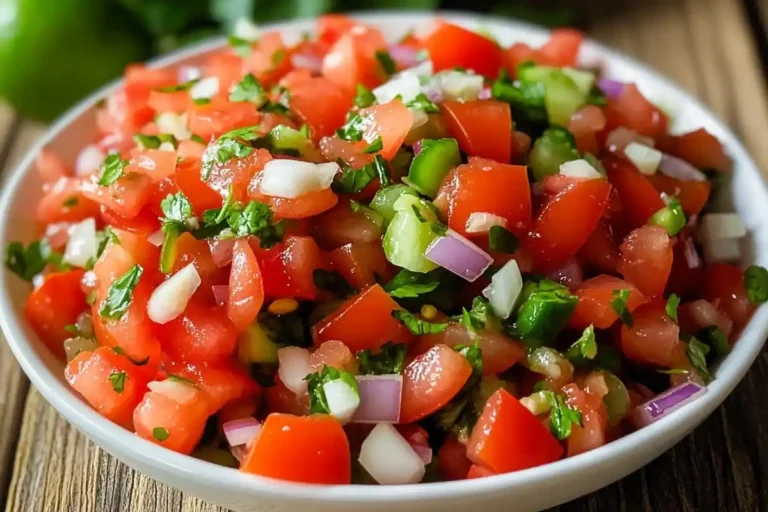 Fresh Pico de Gallo: Discover the Perfect Salsa Recipe!