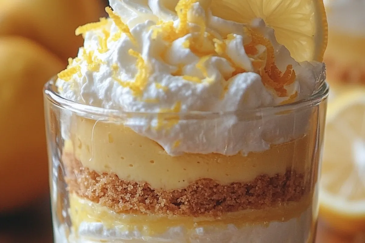 LEMON CHEESECAKE PARFAITS: A Refreshing Spring Delight!