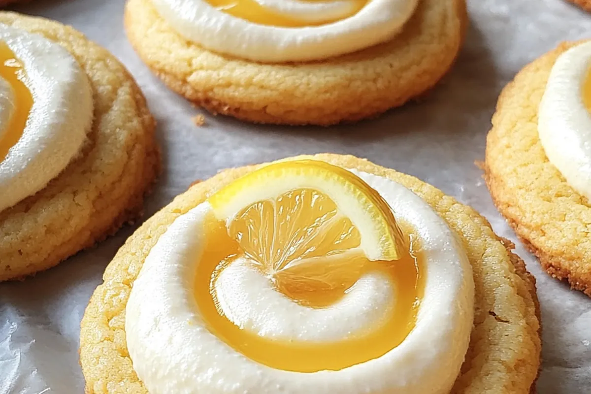 Lemon Swirl Cookies — Vegan: Irresistibly Creamy Treat!