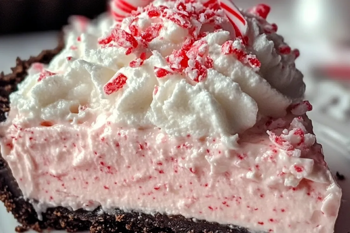 Peppermint Cream Cheese Pie: Indulge in Festive Delight!