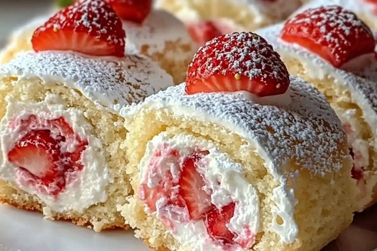 Strawberry Cheesecake Rolls: A Sweet, Creamy Delight!