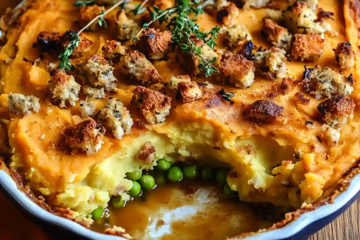 Turkey Mashed Potato Pie: Transform Your Leftovers Today!