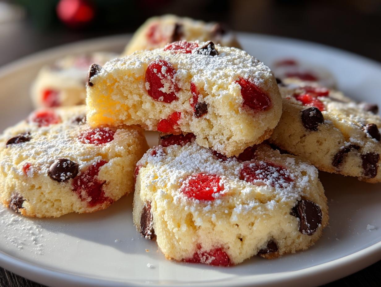 Irresistible Cherry Shortbread Cookies in 6 Simple Steps