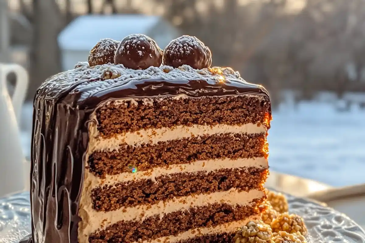 Chocolate Hazelnut Layer Cake: Indulge in Decadence!