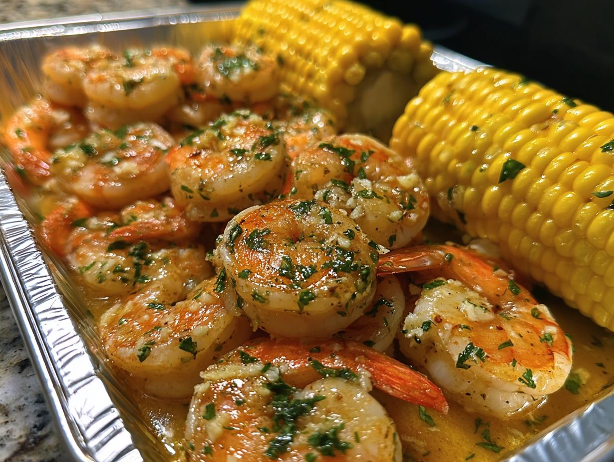 Irresistible Garlic Butter Baked Shrimp in 30 Minutes