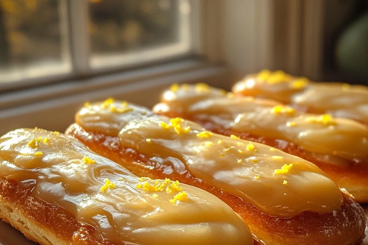 Lemon Glazed Cream Puffs: A Dreamy Dessert Recipe!
