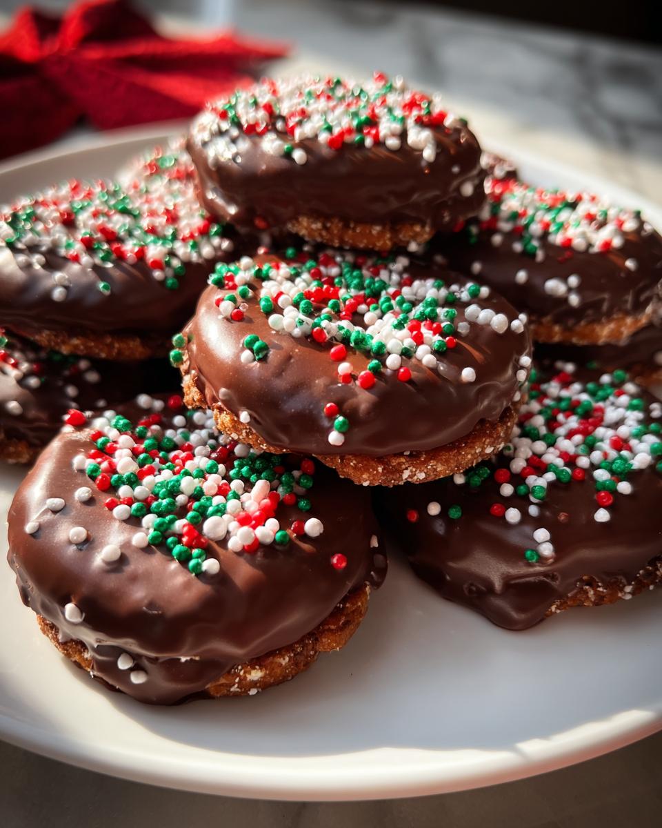 20-Minute No-Bake Thin Mint Cookies: Effortless Holiday Bliss