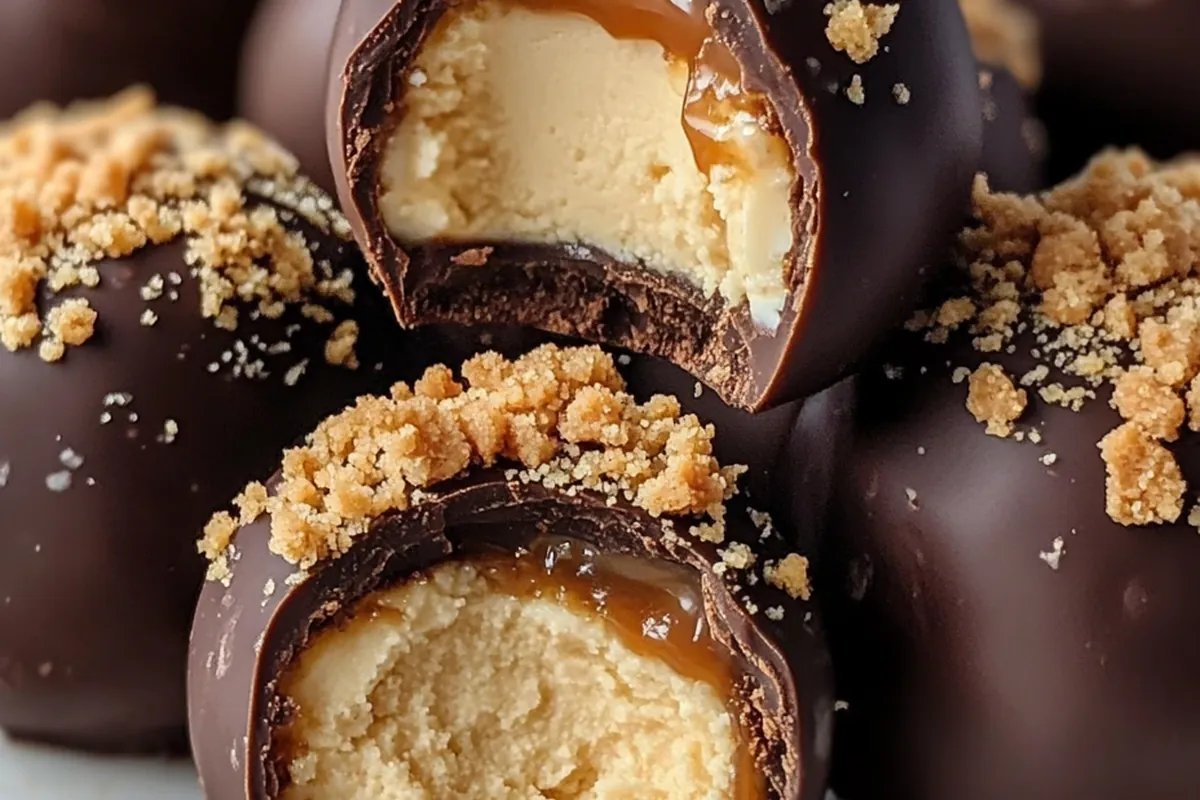 Salted Caramel Cheesecake Truffles: A Decadent Delight!