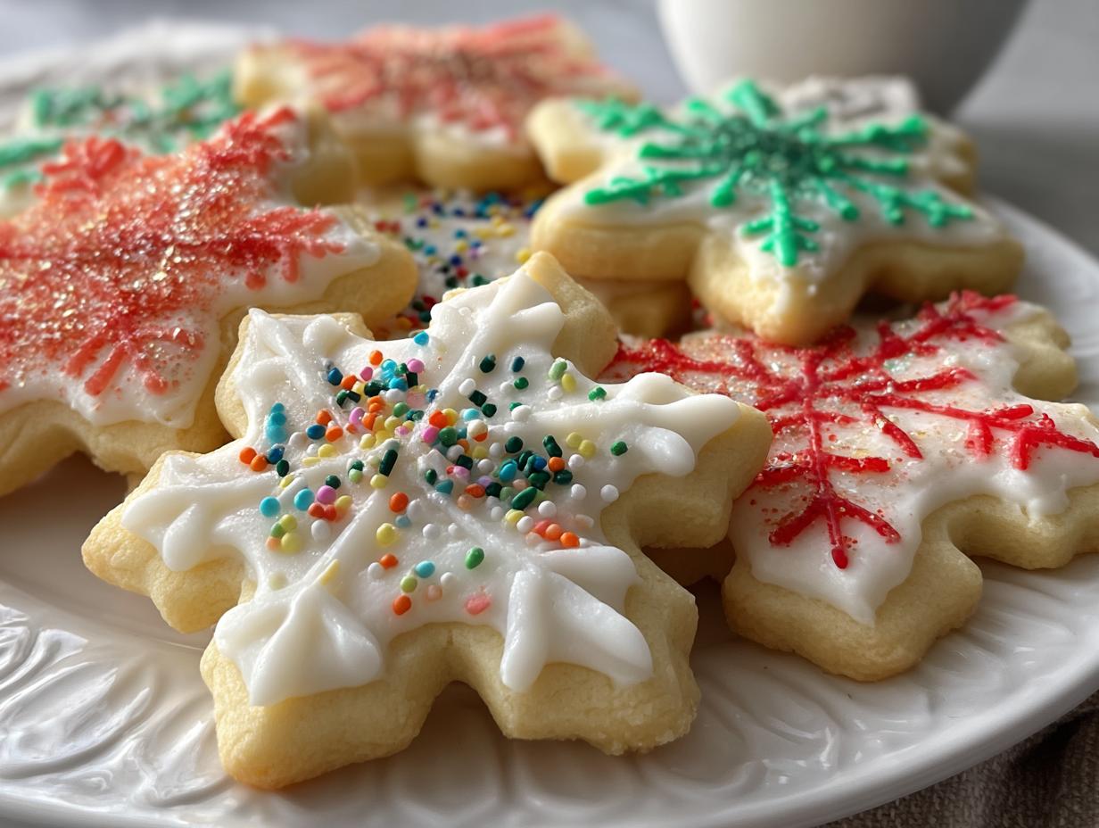 40 Soft Christmas Sugar Cookies That Melt in Your Mouth
