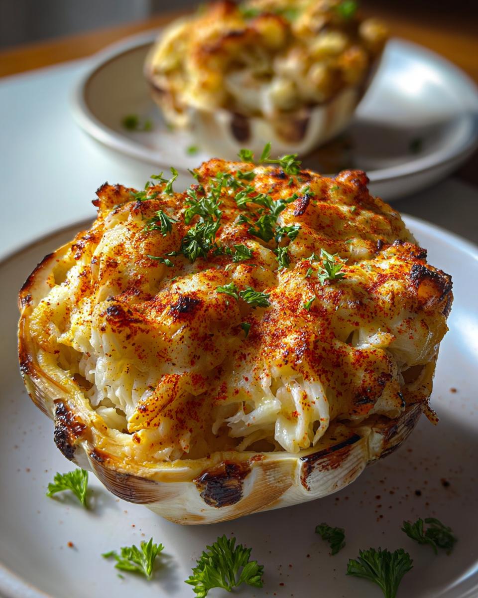 35-Minute Stuffed Crab Shells: A Creamy, Irresistible Delight