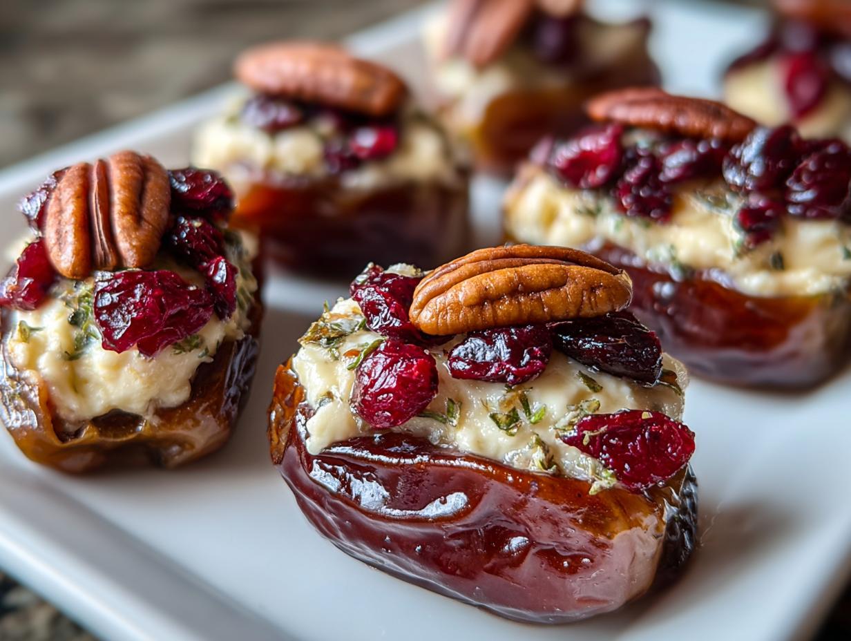 12 Irresistible Stuffed Dates with Cream Cheese You'll Crave