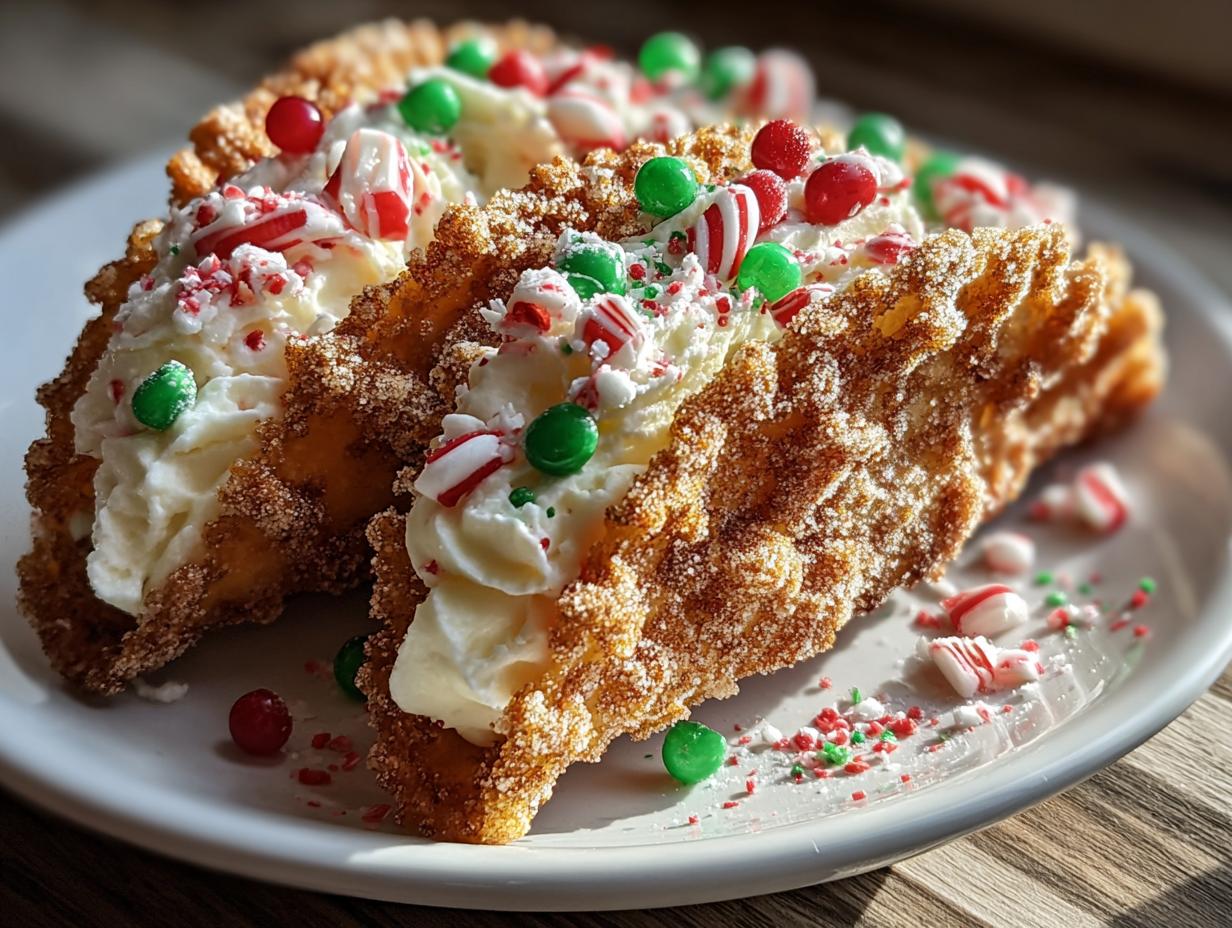 6 Irresistible Christmas Cheesecake Tacos You Must Try