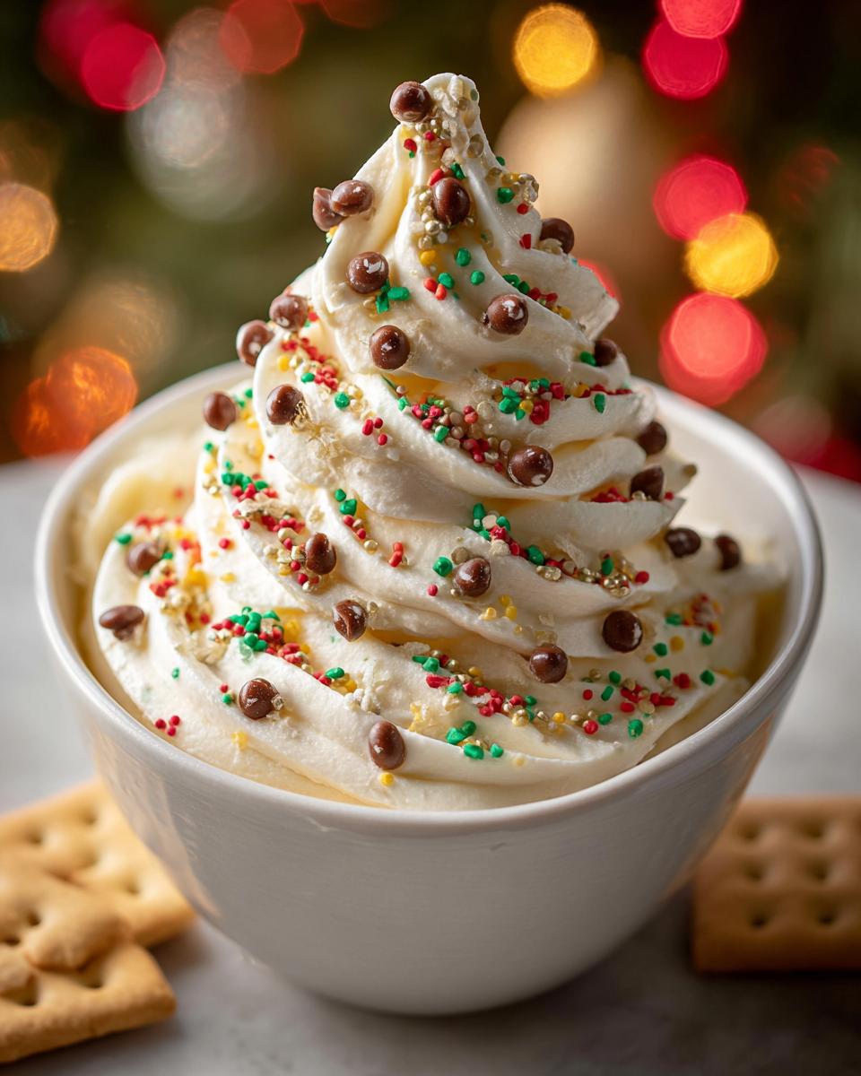 5-Minute Christmas Tree Cake Dip - Magical Holiday Treat