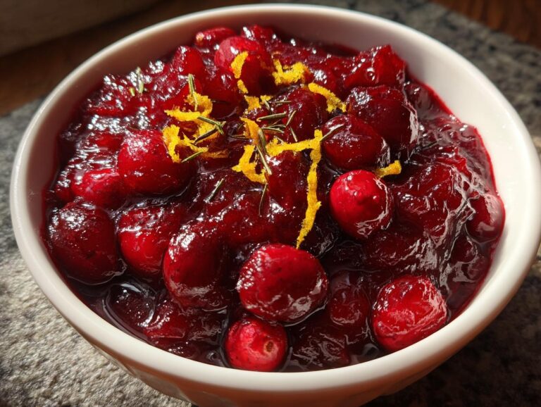Irresistible Cooked Cranberry Sauce Recipe in 15 Minutes