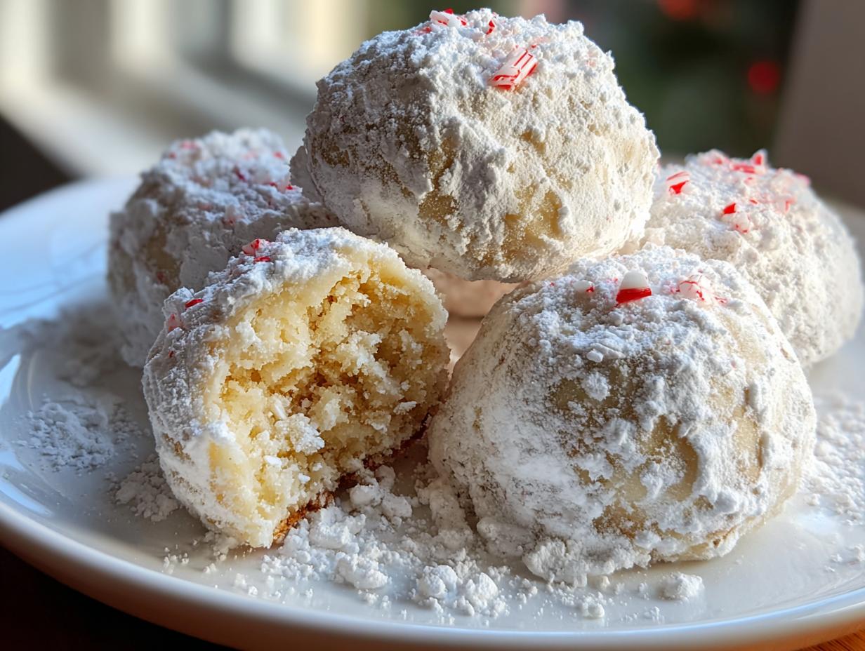 Irresistible Peppermint Snowball Cookies Recipe in 5 Simple Steps
