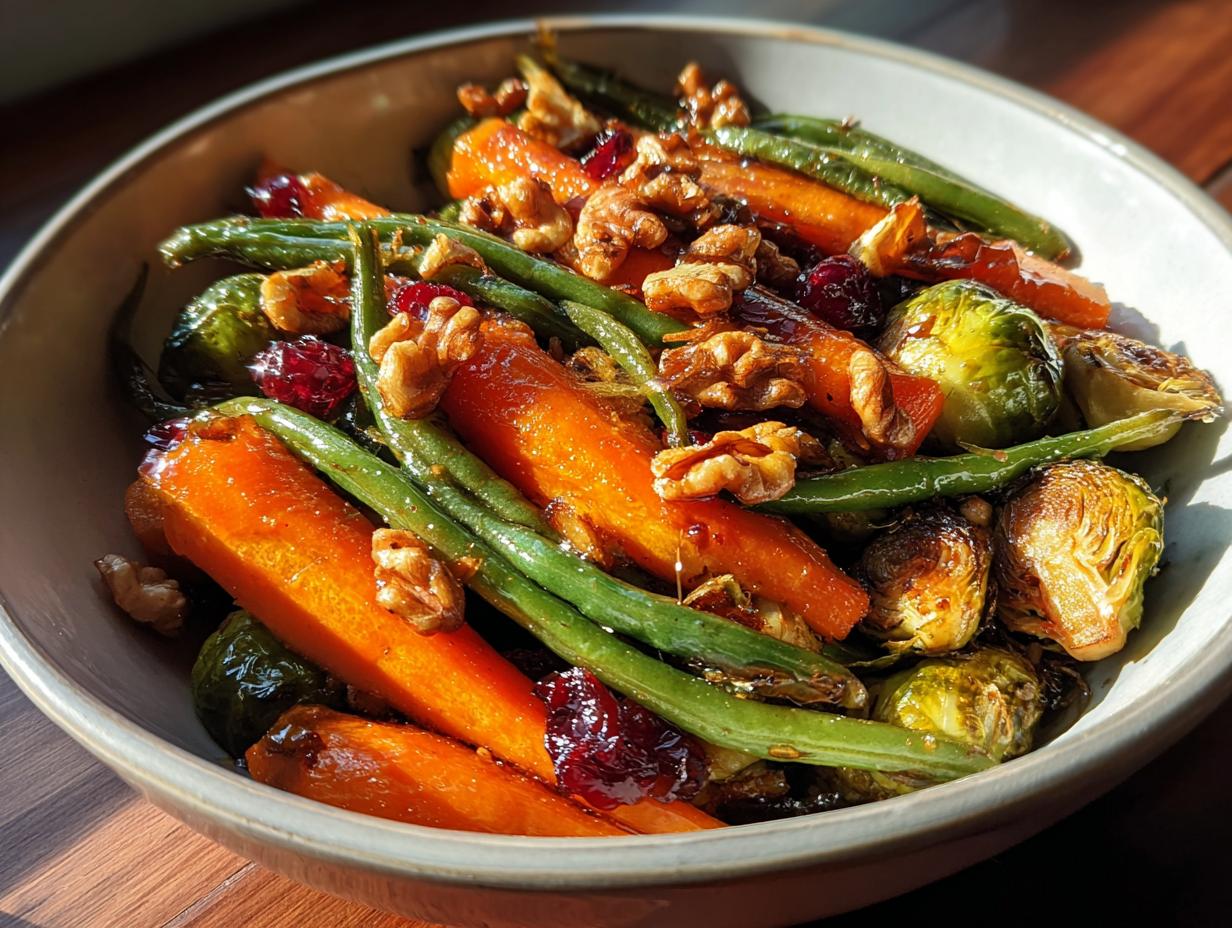 Irresistible Roasted Holiday Vegetables with 3 Secret Ingredients