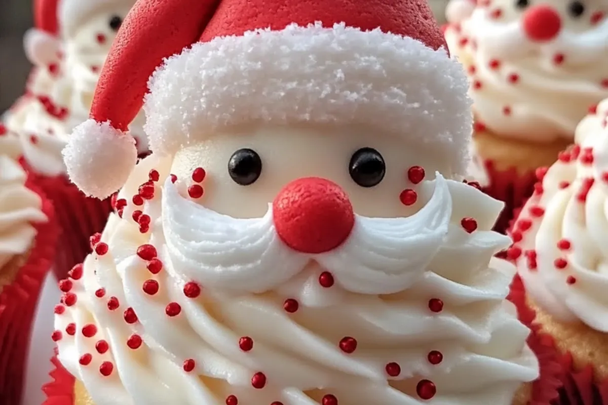 Santa Claus Cupcakes: A Festive Recipe to Delight All!