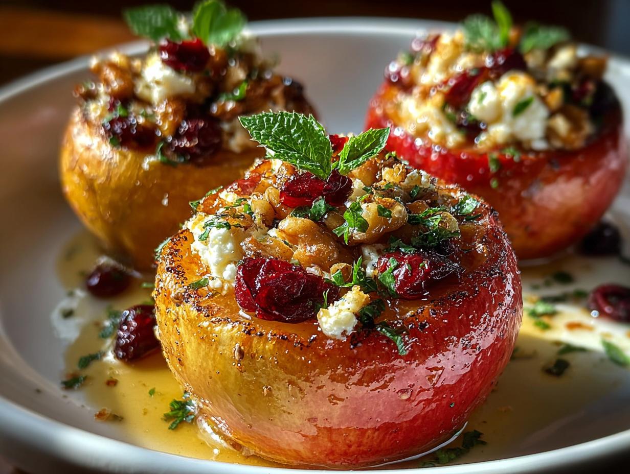Savory Baked Apples: 4-Ingredient Magic Your Guests Will Crave
