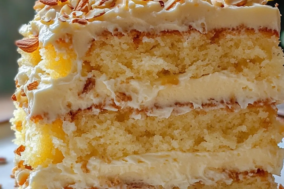 Almond Cream Layer Cake: A Delightful Recipe to Try!