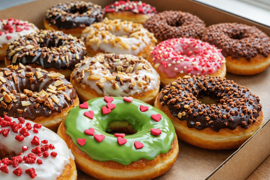 Assorted Glazed Donuts: Discover How to Make Them!