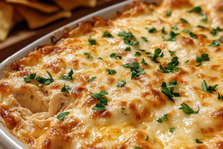 Baked Chicken Cheese Dip: Indulge in Creamy Goodness!