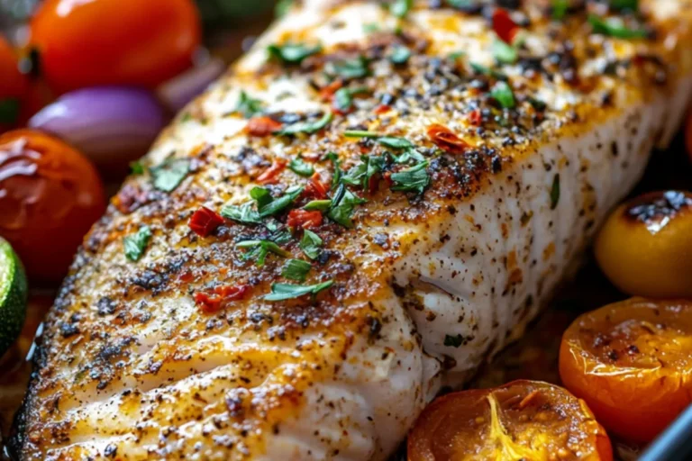 Baked Herb-Crusted Cod with Roasted Vegetables: Try This!