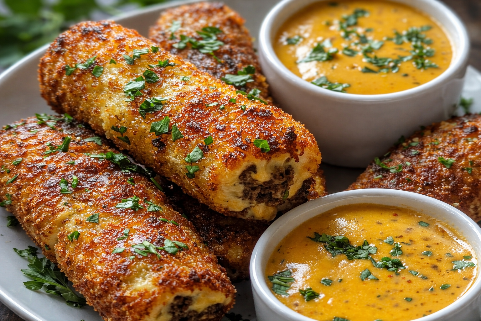 Beef and Cheese Roll-Ups: A Crispy Delight You’ll Love!
