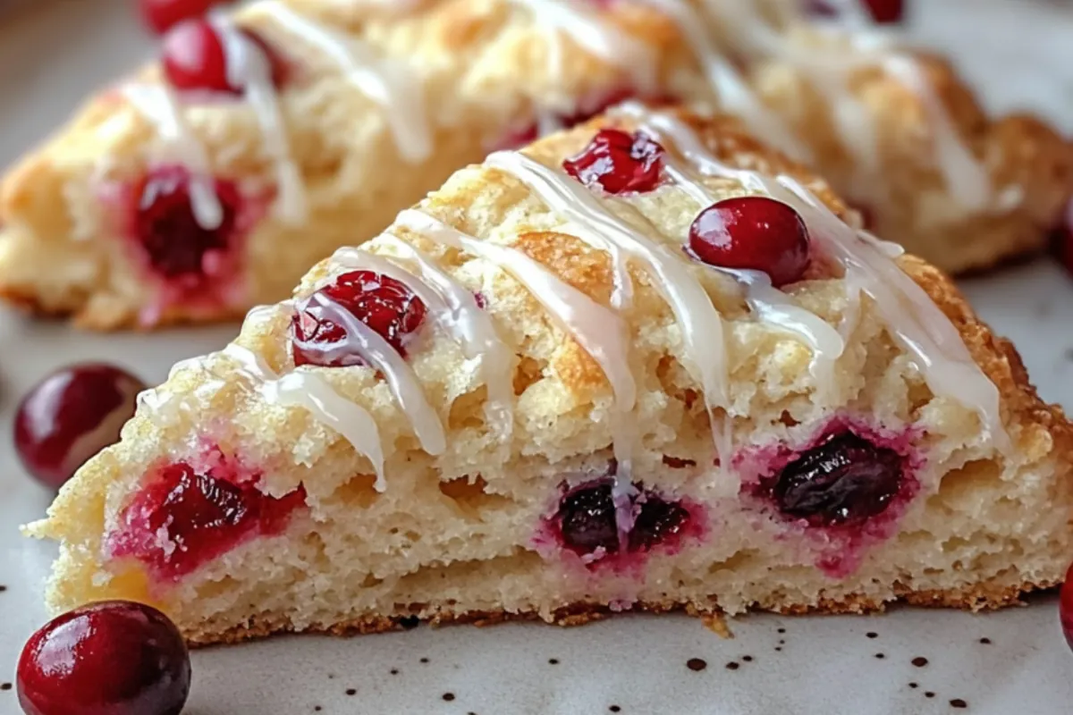 Cranberry Vanilla Scones: Bake Your Perfect Treat Today!