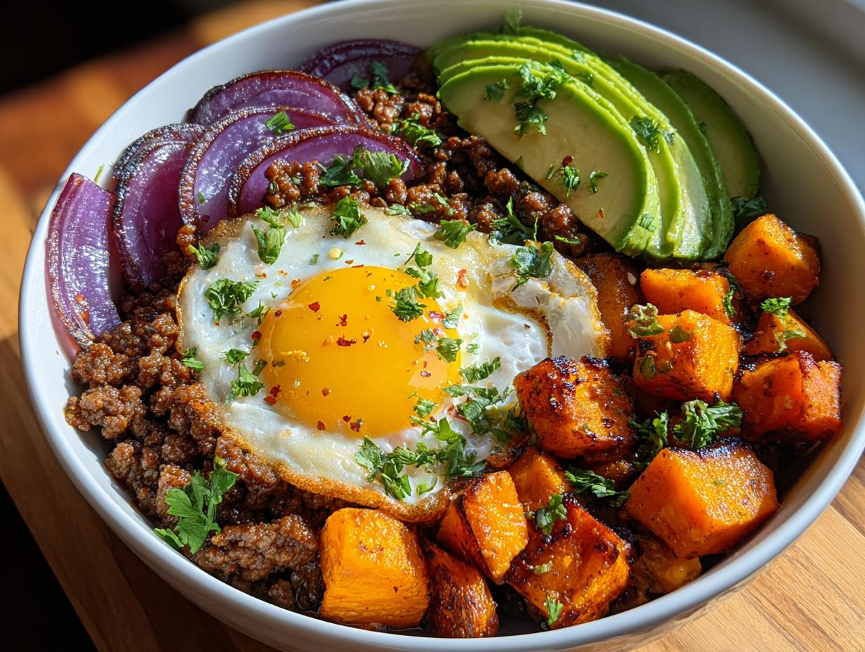 Hot Honey Beef Bowl: 28g Protein Per Serving & Insanely Good