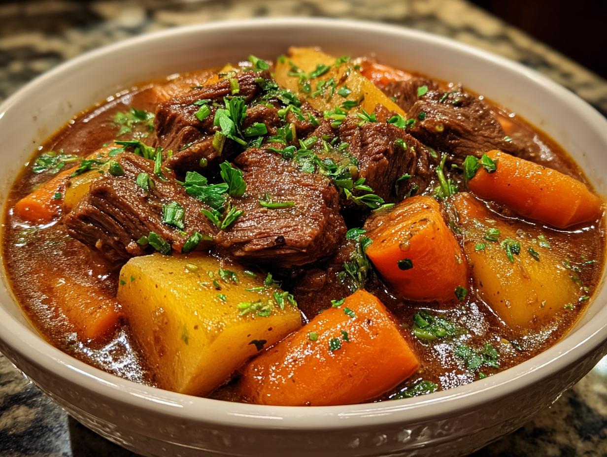 Instant Pot Beef Stew Recipe - Tender Meat in Just 45 Minutes