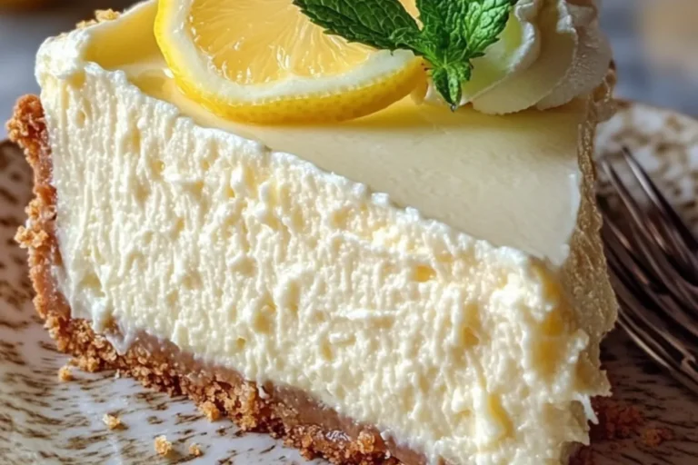 Lemon Cheesecake: Discover the Perfect Creamy Delight!