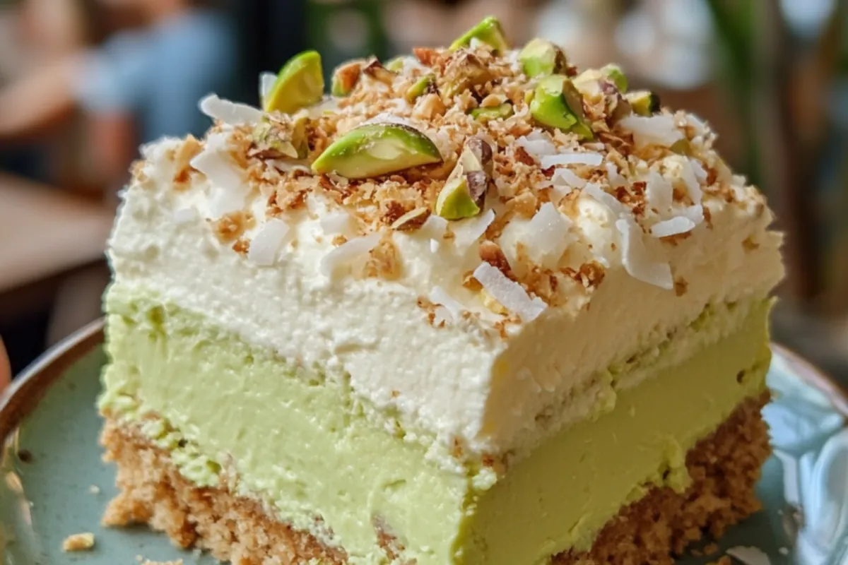 Pistachio Cream Dessert Bar: A Refreshing Treat Recipe