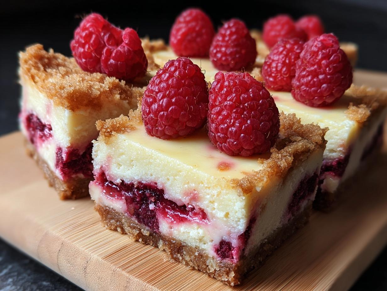 Irresistible 16 Raspberry Cheesecake Bars That Wow