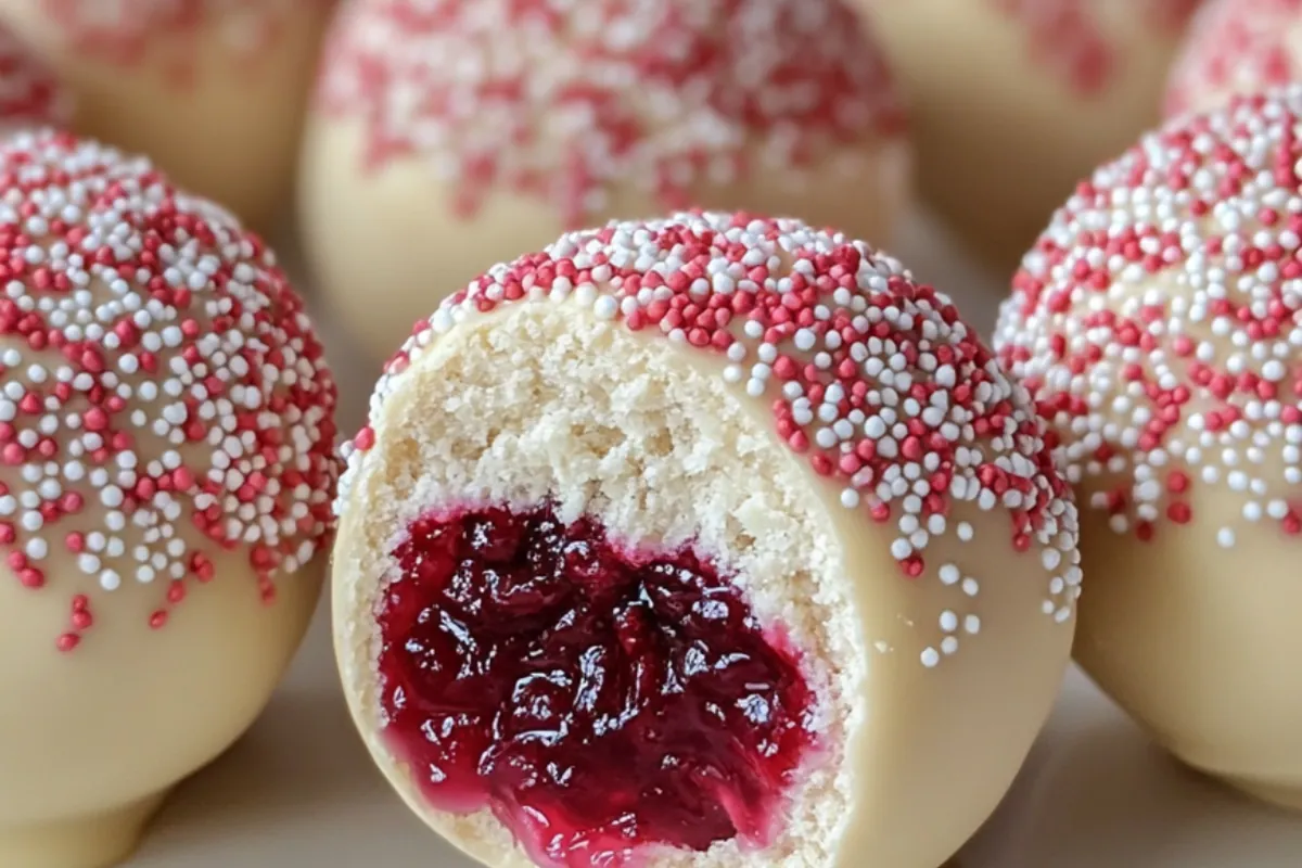 White Chocolate Cherry Bombs: Irresistible Sweet Treats!