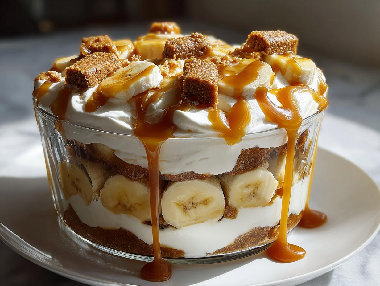 Irresistible Biscoff Banana Pudding Recipe in Just 4 Easy Steps
