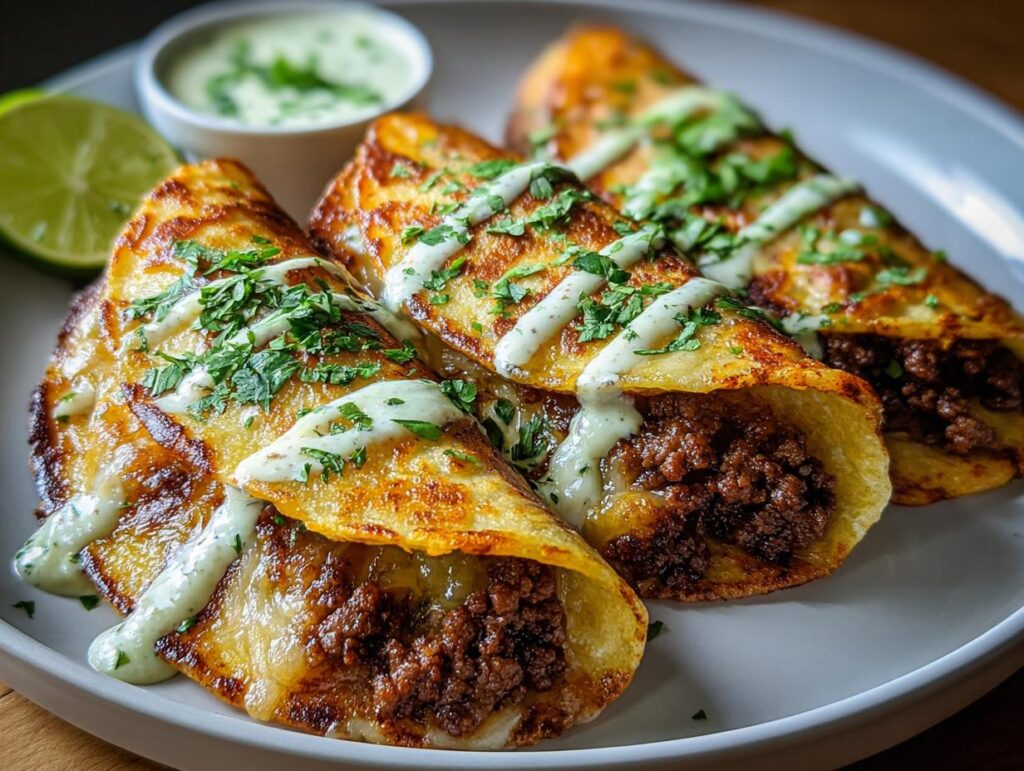 Irresistible Crispy Cheesy Beef Tacos Ready in 30 Minutes