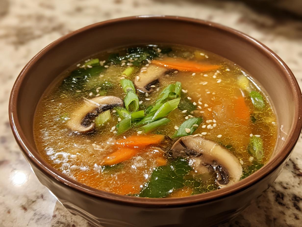 30-Minute Japanese Clear Soup Recipe for Comforting Perfection